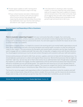 The NASSP Principal Recovery Network Guide to Recovery | PDF