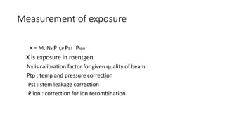 Prnciples of ionisation detection-Kiran | PPTX