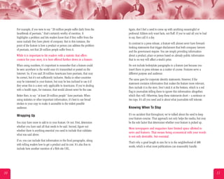 PRNewswire Guide to Writing a Feature | PPT