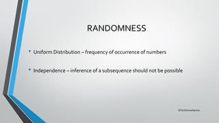 Pseudo Random Number Generators | PDF