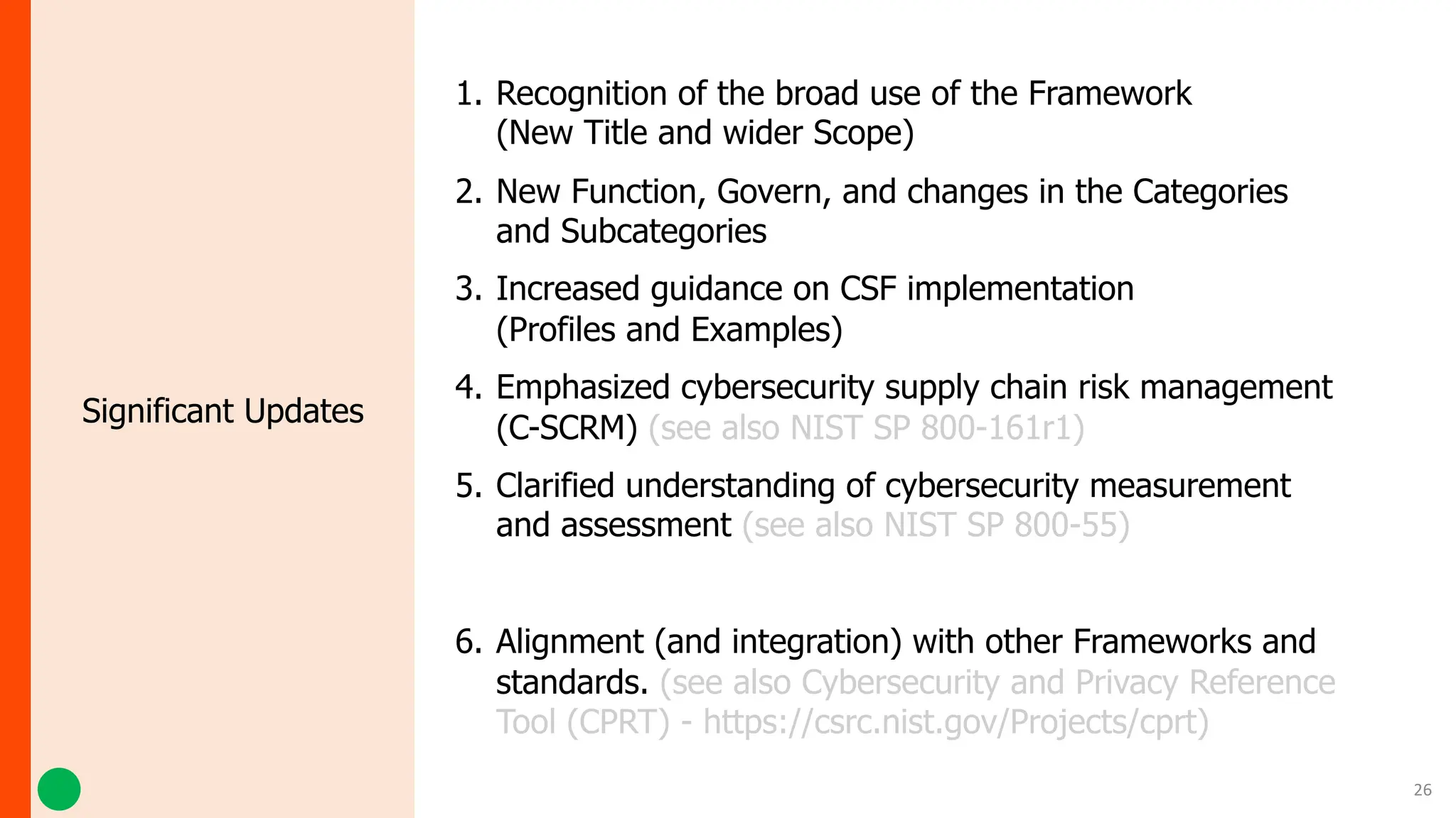 NIST Cybersecurity Framework (CSF) 2.0: What has changed? | PDF