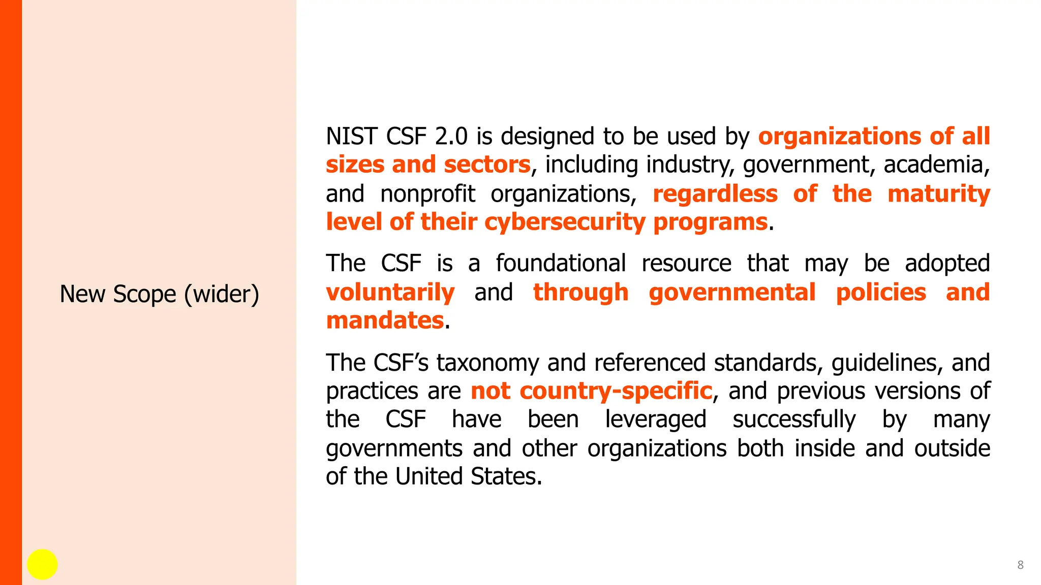 NIST Cybersecurity Framework (CSF) 2.0: What has changed? | PDF