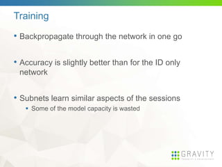 Parallel Recurrent Neural Network Architectures for Feature-rich Session-based Recommendations | PPT