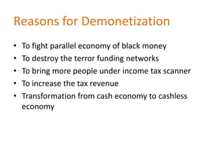 Demonetization: India vs Venezuela | PPTX