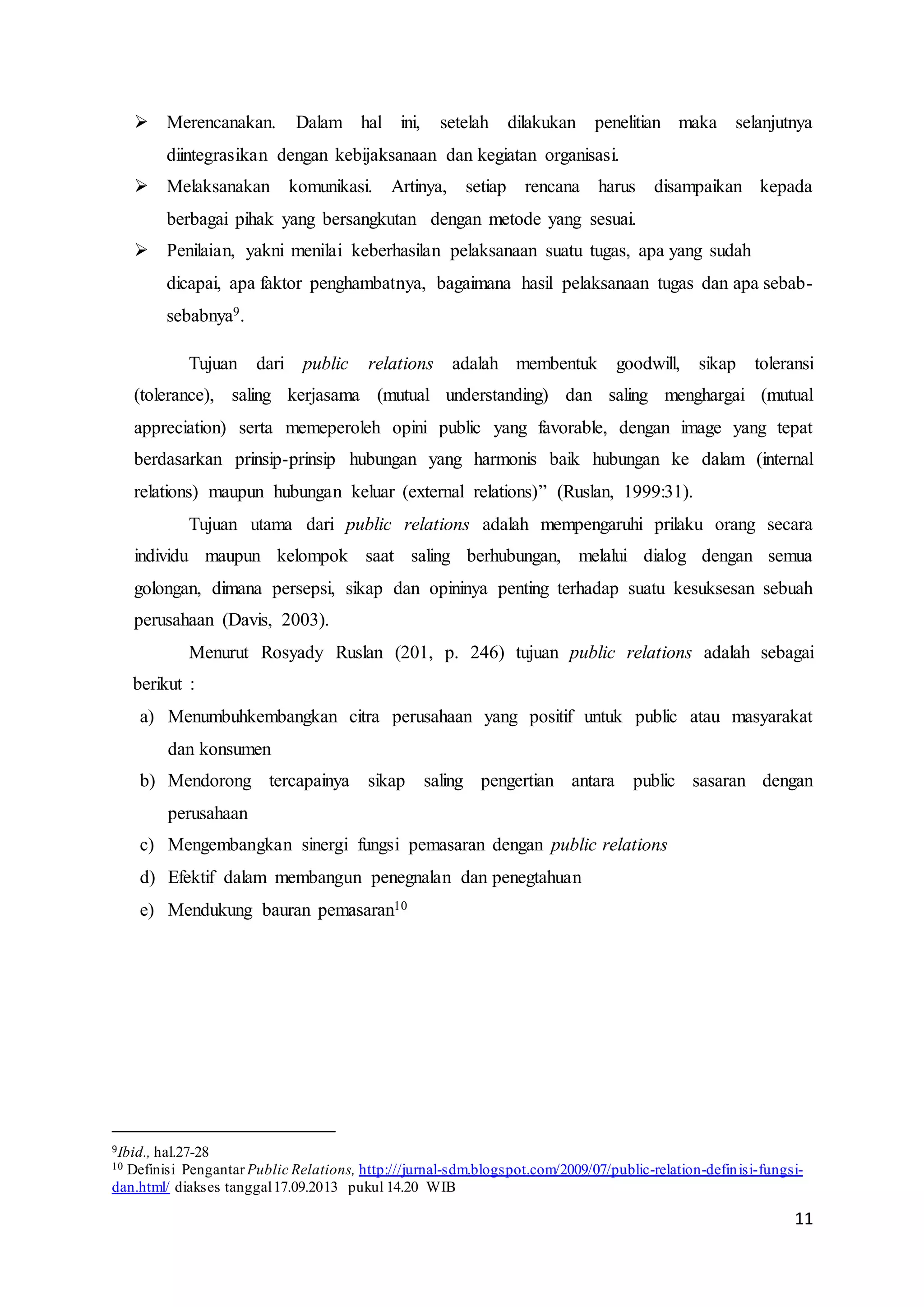 pengantar Public Relations | DOCX