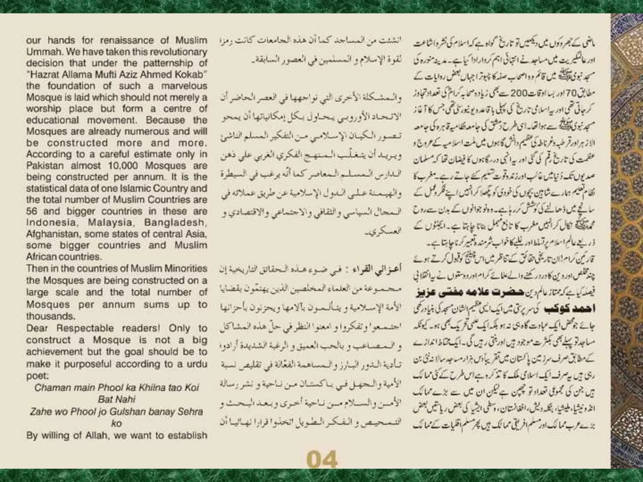 Jamia Al-Karam & Al-Azhar Islamic Centre | PPSX