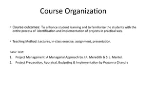 Pro. Mgt. _Chapter 1.pptx mba project analysis company | PPT