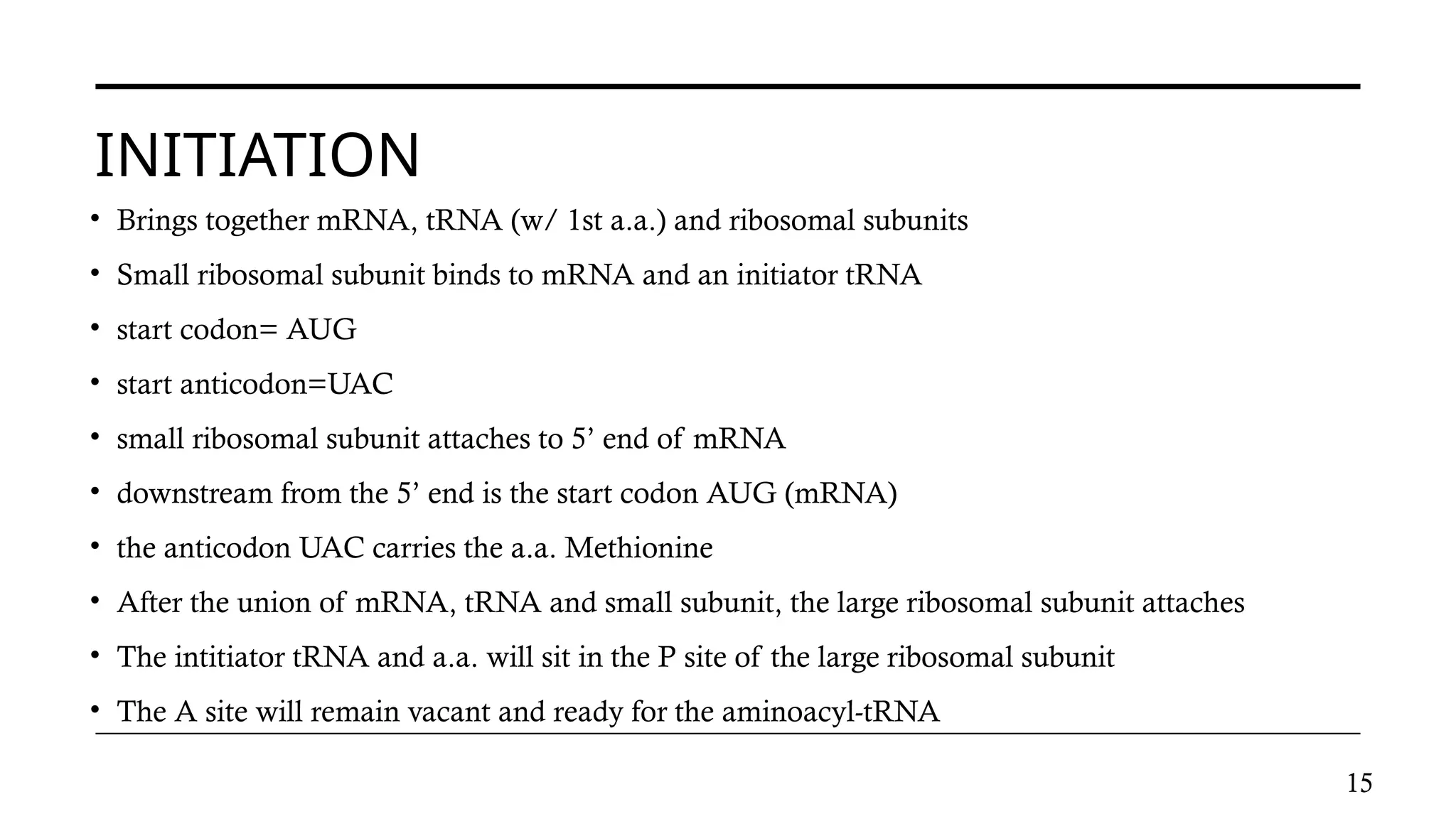 PROTEIN BIOSYNTHESIS, central dogma ,transcription,translation.pptx
