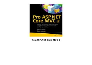 Pro ASP.NET Core MVC 2 | PPT