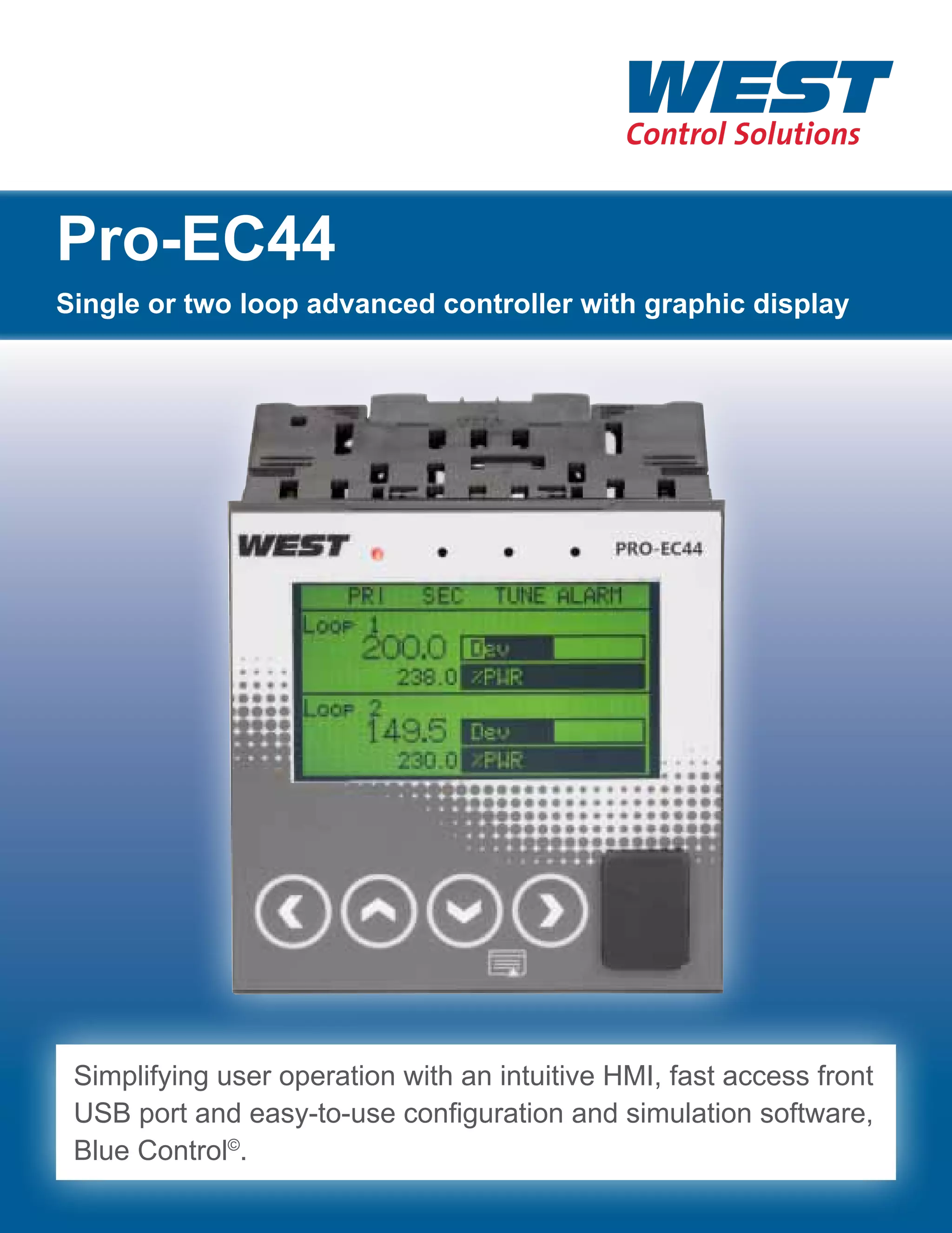 Pro-EC44 Controller Brochure | PDF