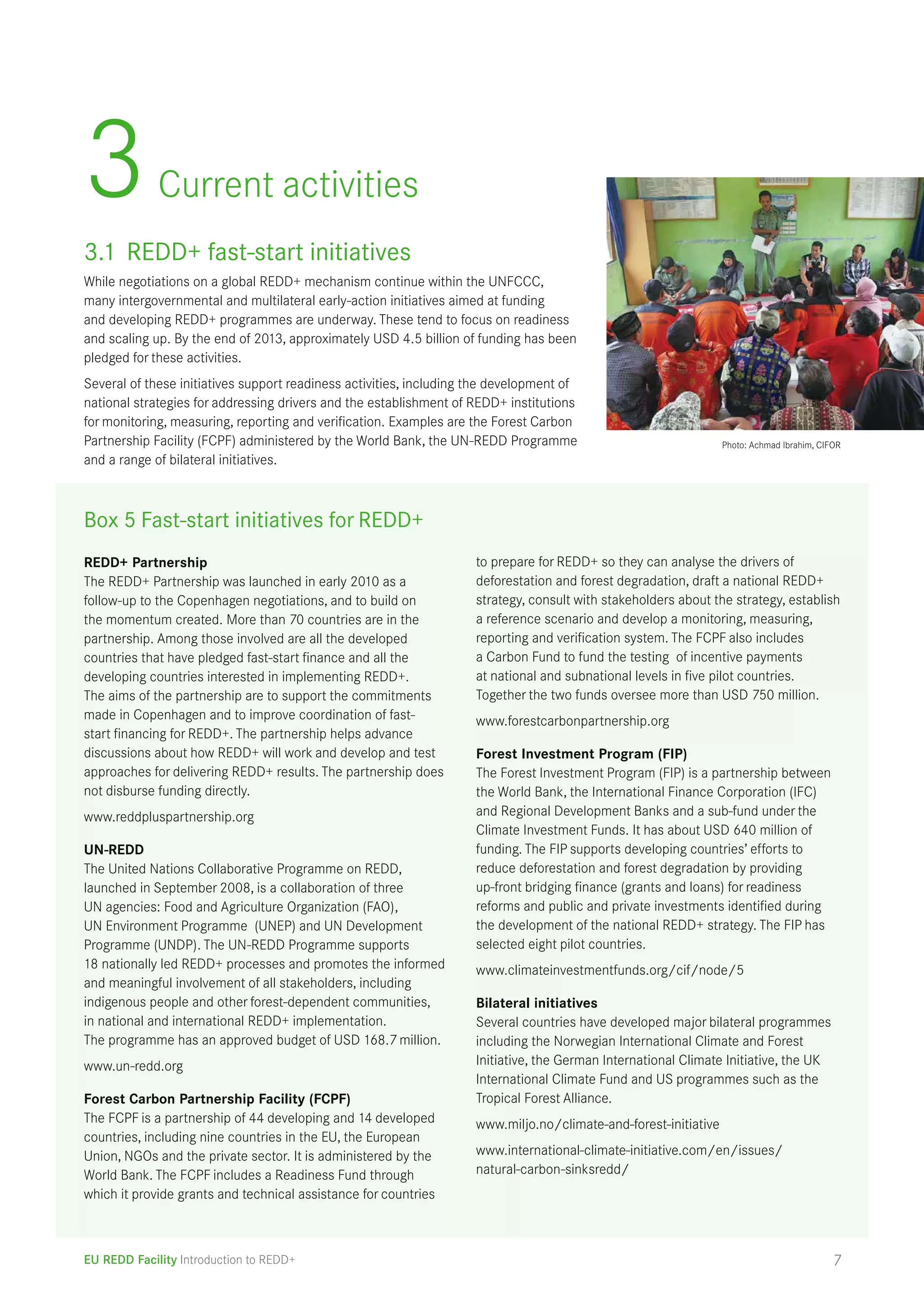 Pro forest - introduction to redd | PDF