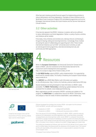 Pro forest - introduction to redd | PDF | Environment | Science