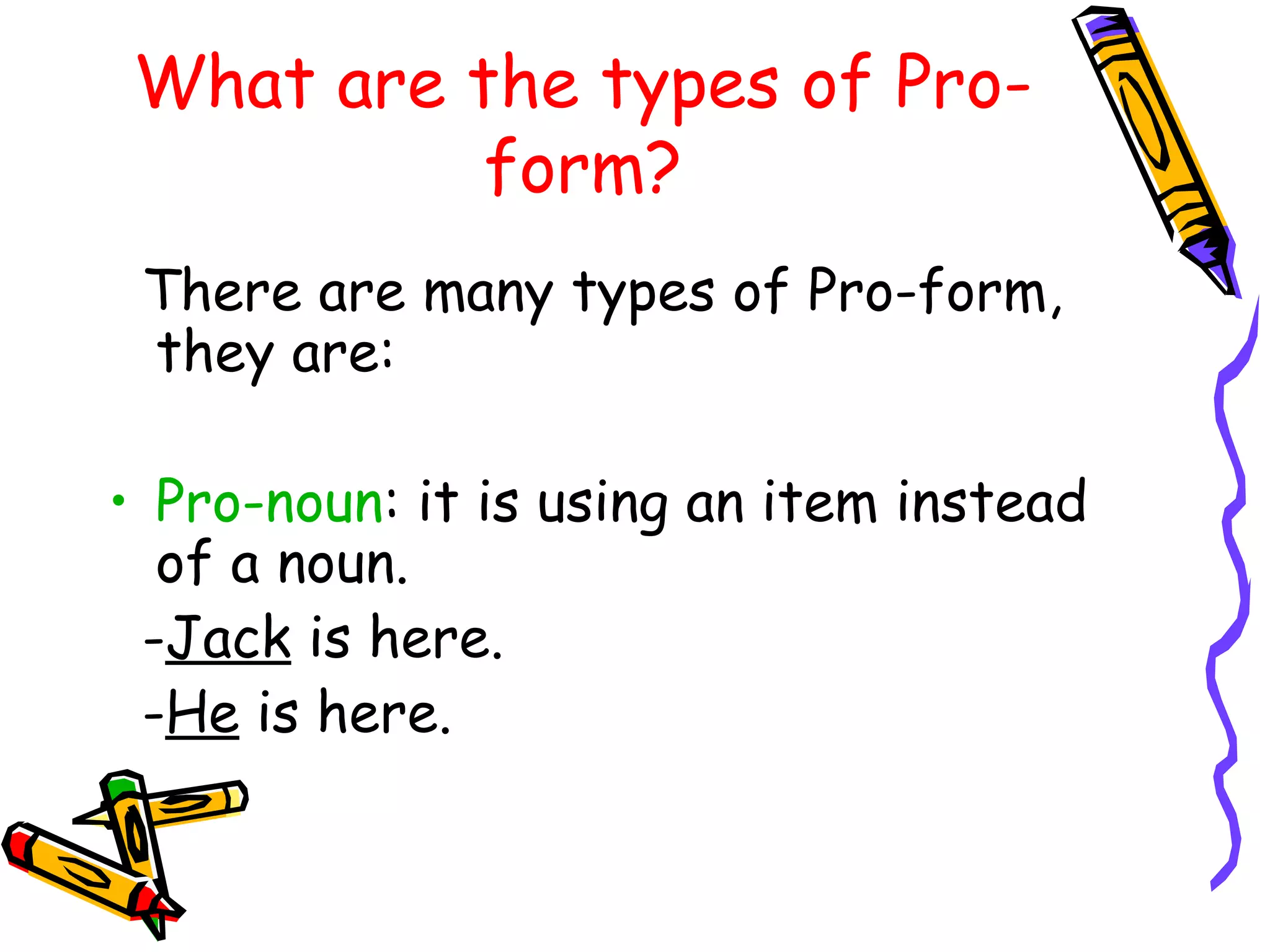 Pro-form | PPT