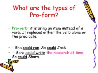 Pro-form | PPT