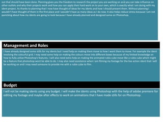 [Pro forma] - motion graphics proposal docs1 | PPT