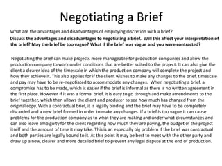 Working to a brief LO1 | PPTX