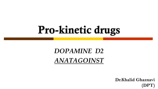 Pro-Kinetic Agents | PDF