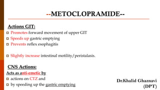 Pro-Kinetic Agents | PDF