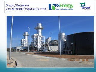 Pro per energy services/ Gas Turbine Operation and Maintenance | PPT