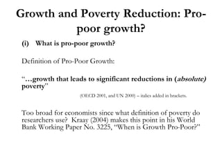 Pro-poor Growth.ppt