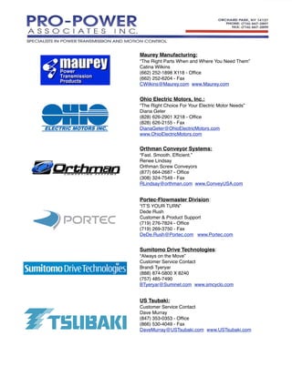 Pro-Power Line Card | PDF