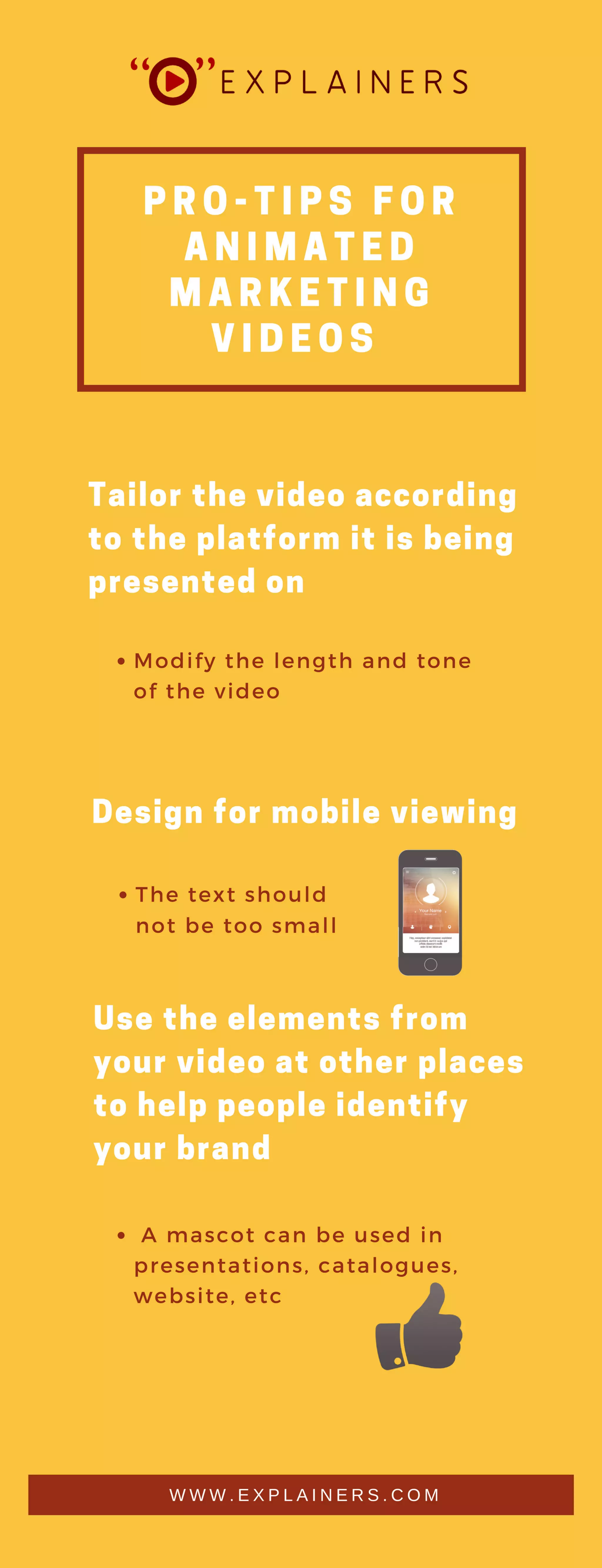 Pro tips for animated marketing video | PDF