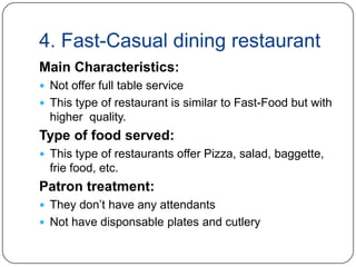 types of restaurants | PPTX