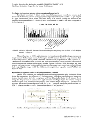 PENGARUH DUA LEVEL CEKAMAN BESI DALAM LARUTAN HARA TERHADAP GEJALA ...