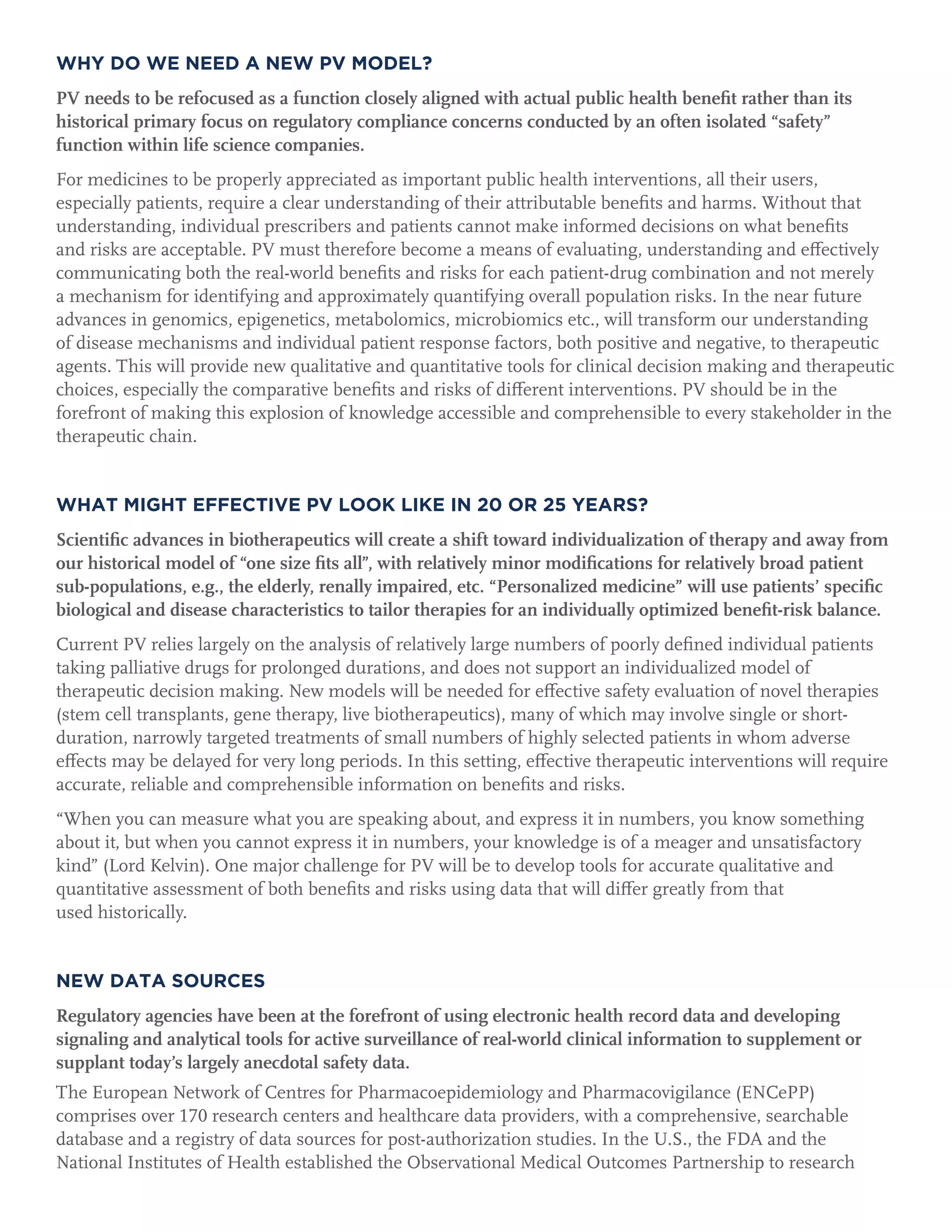 Proactive Pharmacovigilance | PDF