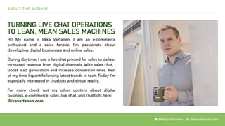 Proactive Chat Examples: Sales Chat | PPT