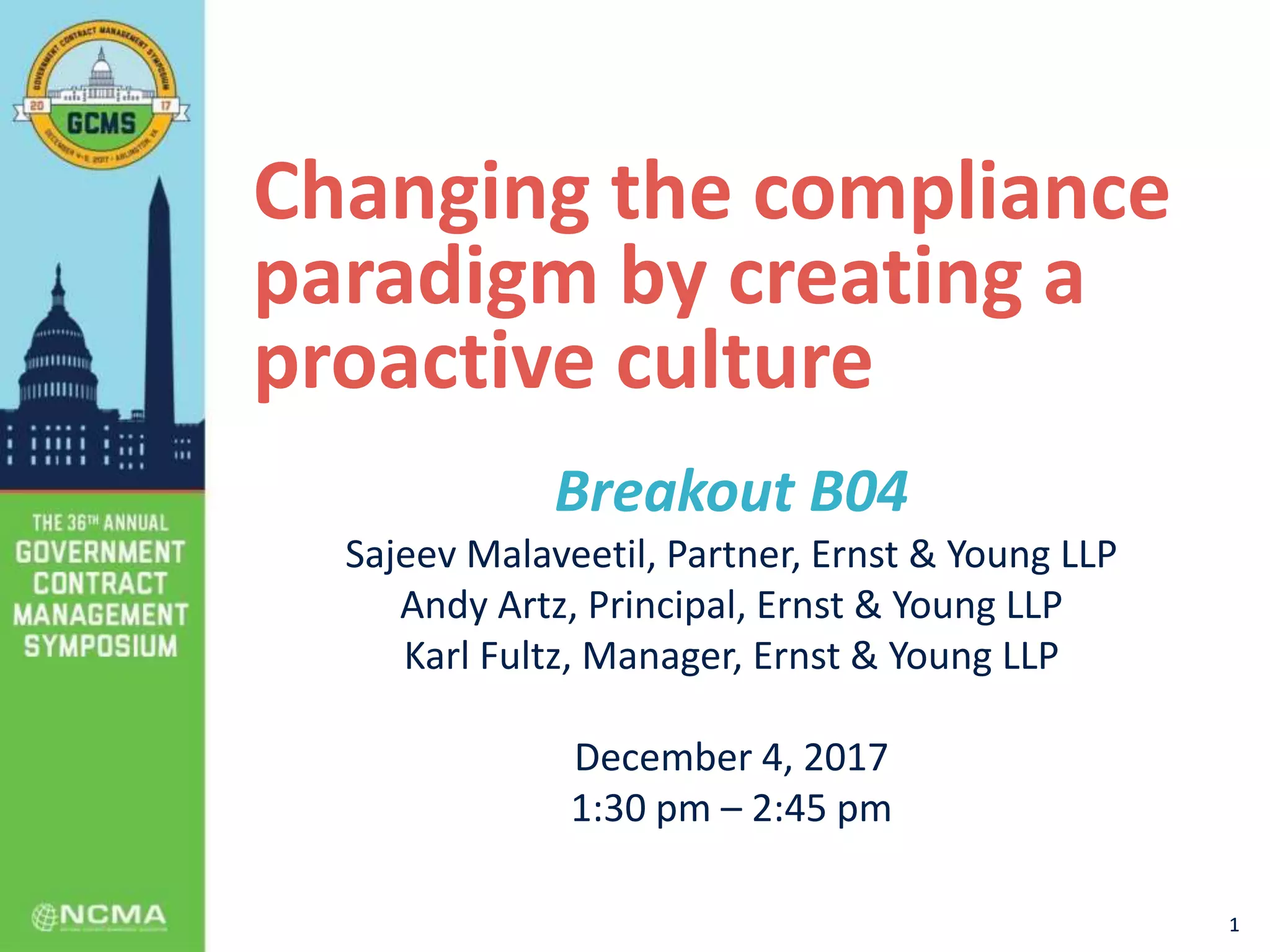 Creating a Proactive culture | PPT