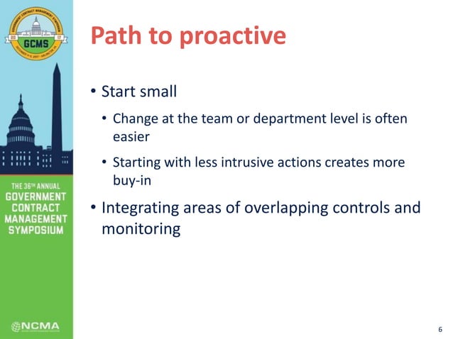 Creating a Proactive culture | PPT