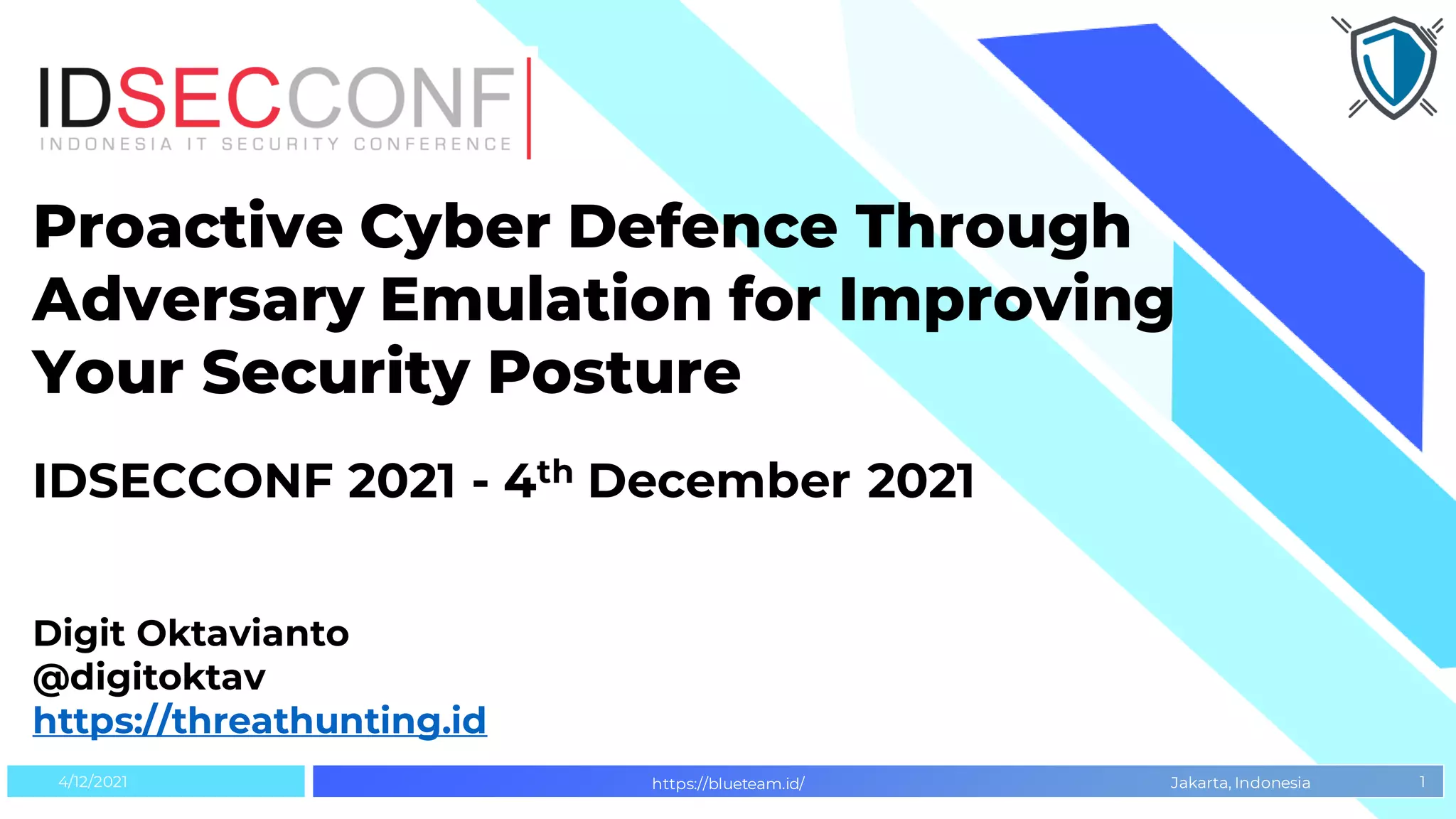 Proactive cyber defence through adversary emulation for improving your ...