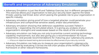 Proactive cyber defence through adversary emulation for improving your ...