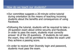 Proactive Education For Diversity College | PDF