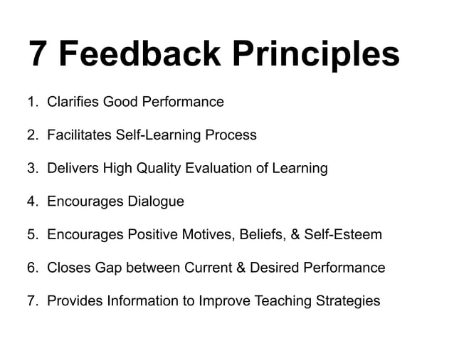 Proactive Feedback Strategies in Online (and Offline) Teaching | PPT