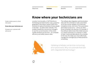 Proactively manage your field workforce in real time | PDF