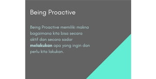 Proactive Management Skill Presentation | PPTX