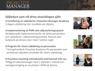 Proactive Manager Presentation | PPT | Business | Business and Finance