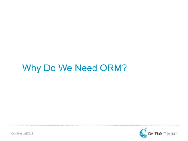 Proactive ORM Presentation - FAC | PPT