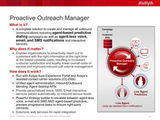 Proactive Outreach Manager Presentation - pds_user_group_sept_2013_2 | PPT