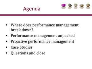 Proactive Performance Management | PPT