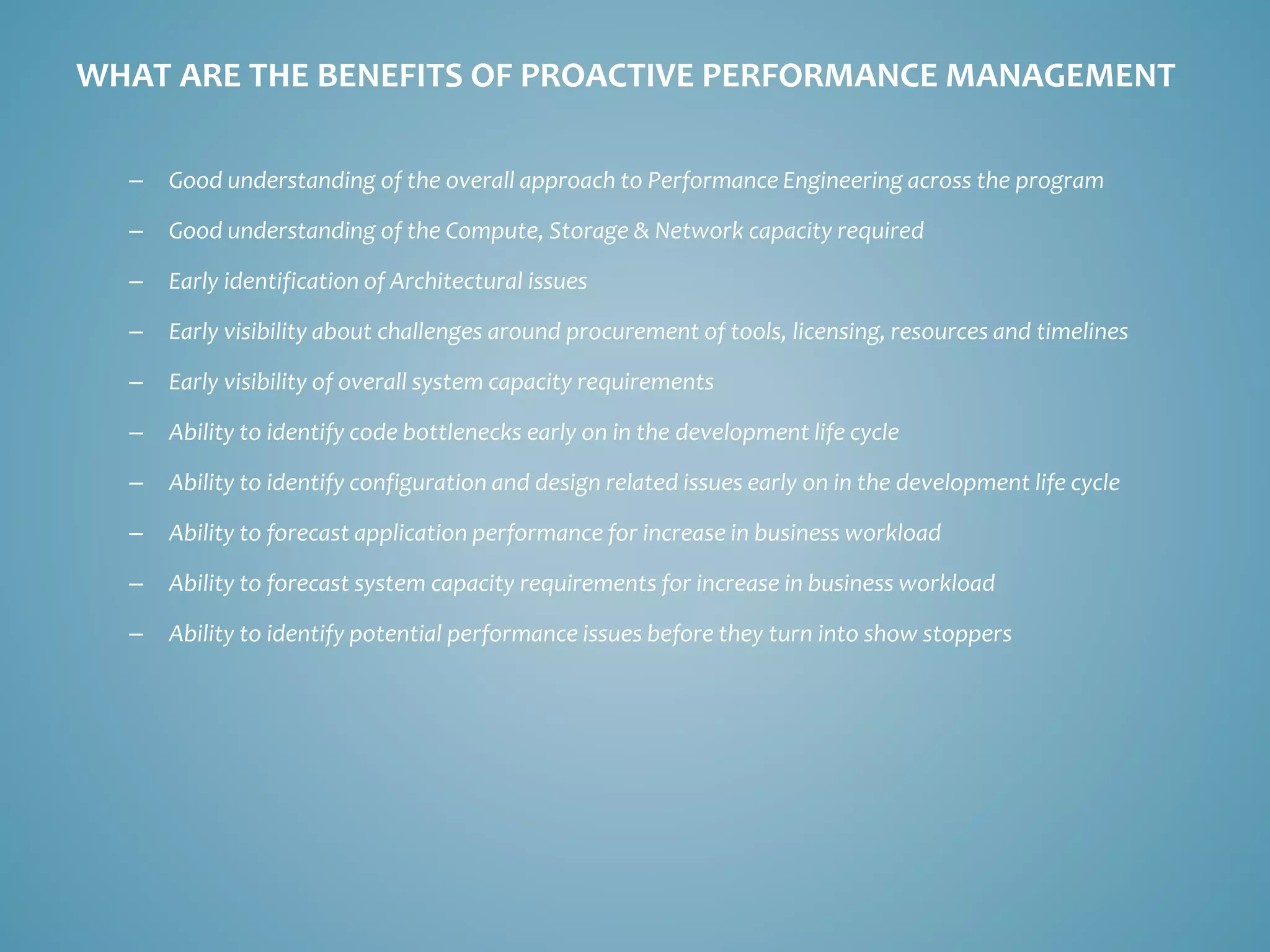 Proactive performance management_what_is_all_about_v0.3 | PDF