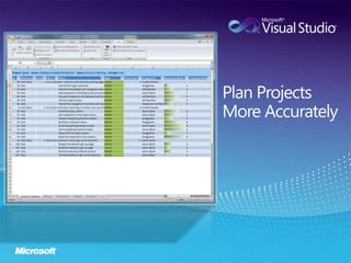 Proactive project management_with_microsoft_visual_studio_2010 | PPT