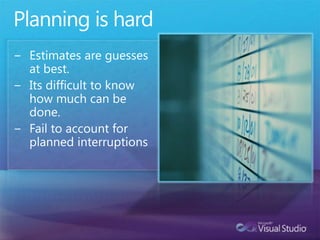 Proactive project management_with_microsoft_visual_studio_2010 | PPT