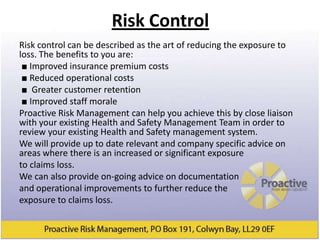 Proactive risk management presentation matt | PPTX