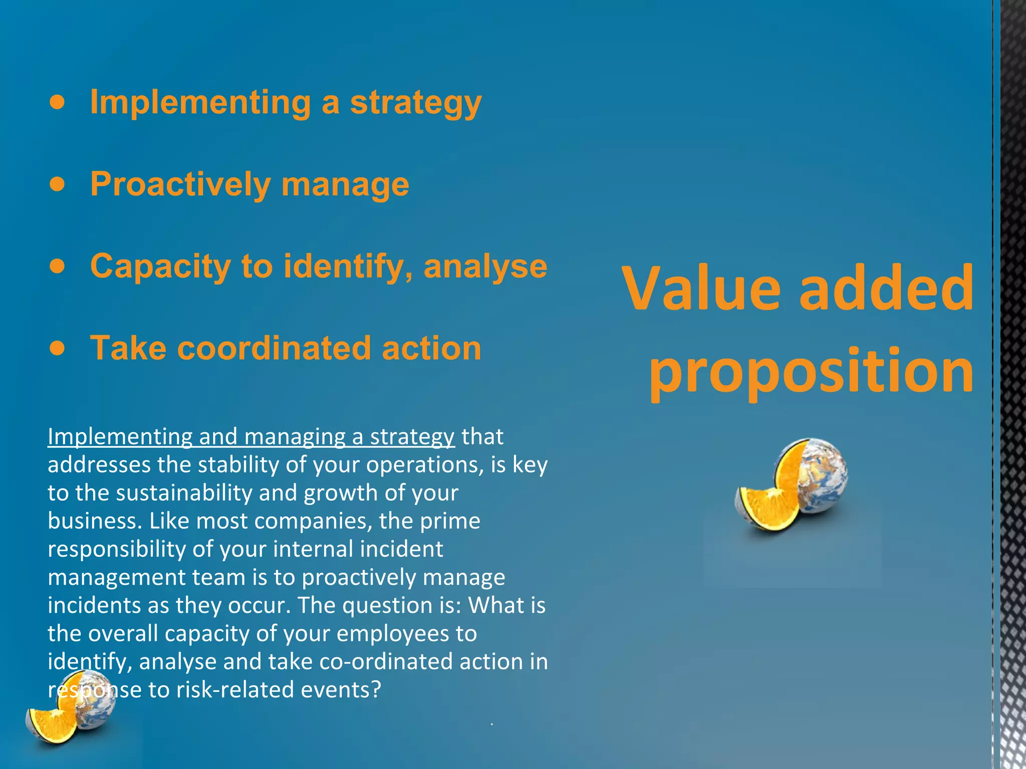 Proactive Risk Management: An Introduction to the Importance of ...