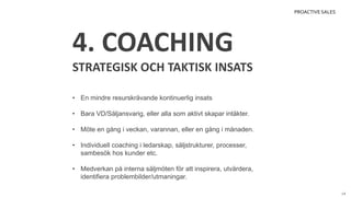 Proactive sales | PPT