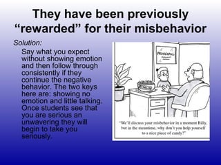 Proactive strategies to change student misbehavior | PPT