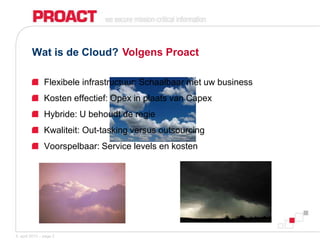 Proact Managed Cloud Services | PPT